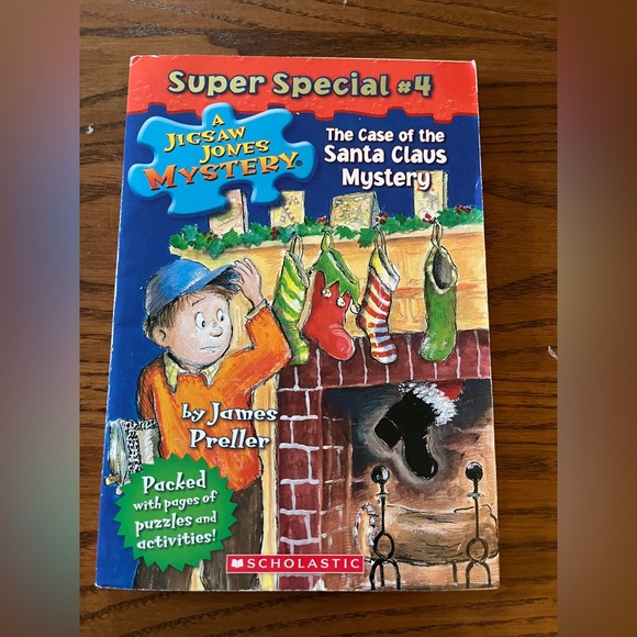 Toys | 412 Jigsaw Jones Mystery Book The Case Of The Santa Claus ...